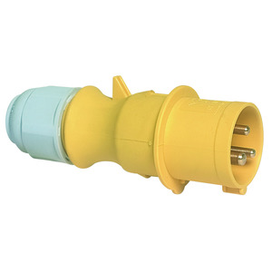 Bals 3 Pin 110V Plug With Cable Gland - Jenpro GWER