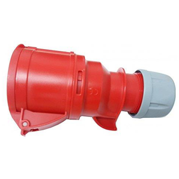 Socket 5 Pin 32 & 63 Amp Red Cable Socket - Jenpro GWER